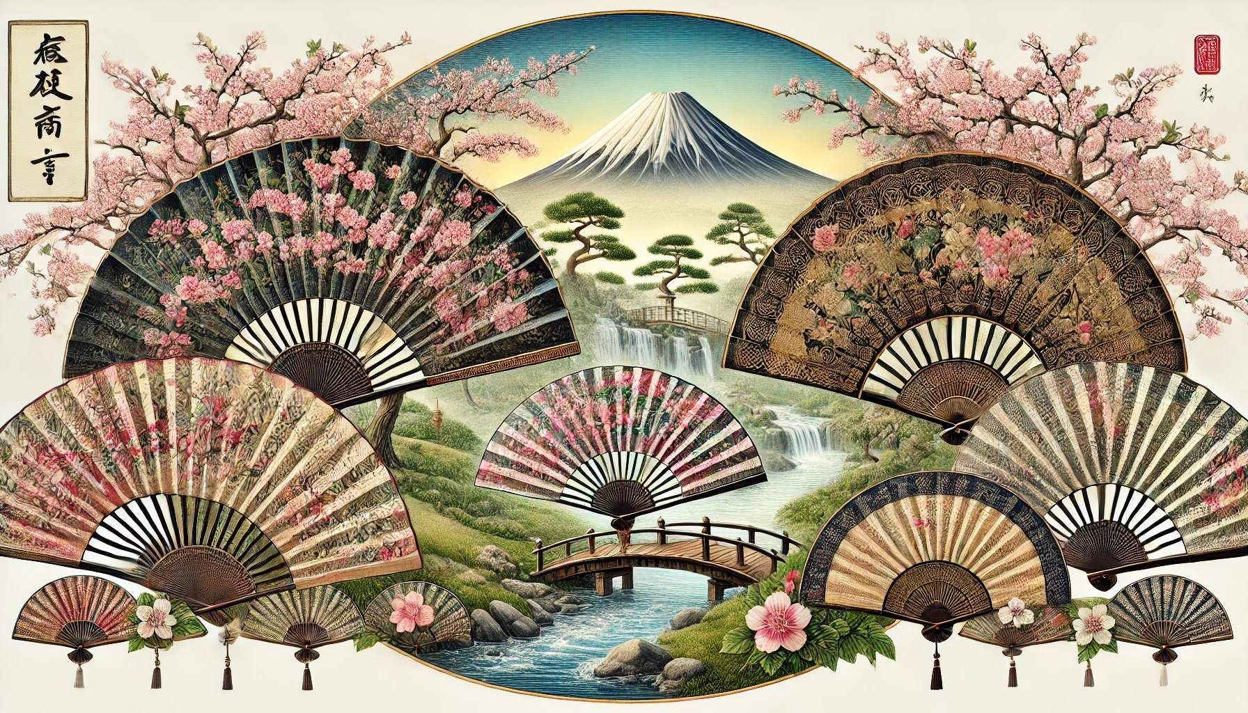 Ougi, sensu and uchiwa - the Japanese fans | Suki Desu