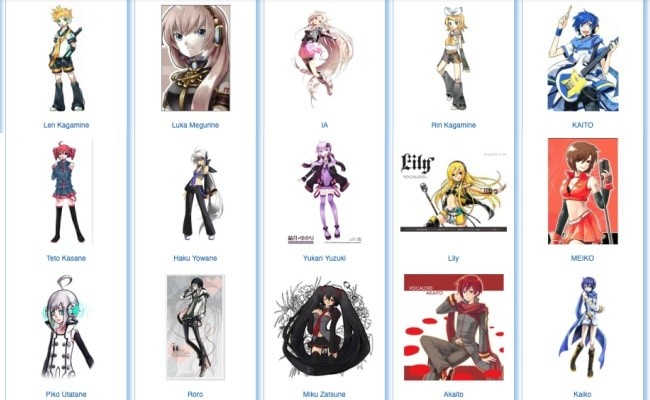 Vocaloid: what it is and the most famous characters