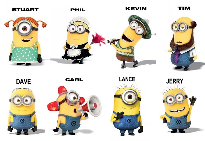 Complete List of Minion Names - Fun Facts Inside!